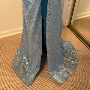 Sherri Hill | Dresses | Sparkly Baby Blue Prom Dress | Poshmark